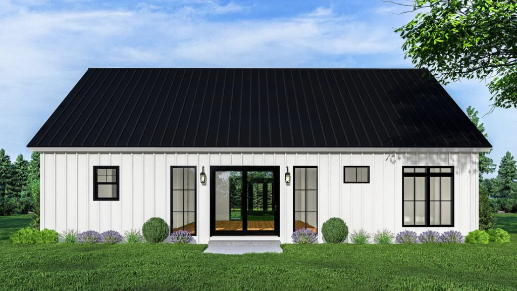 BCO-40001-R Eden Barndominium House Plan - Barndominium Homes